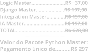 PycodeBR - Pacote Python Master - PycodeBR
